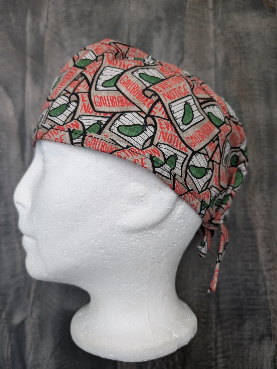 Men's Gallbladder Eviction Notice Surgical/scrub/dental Hat by ...