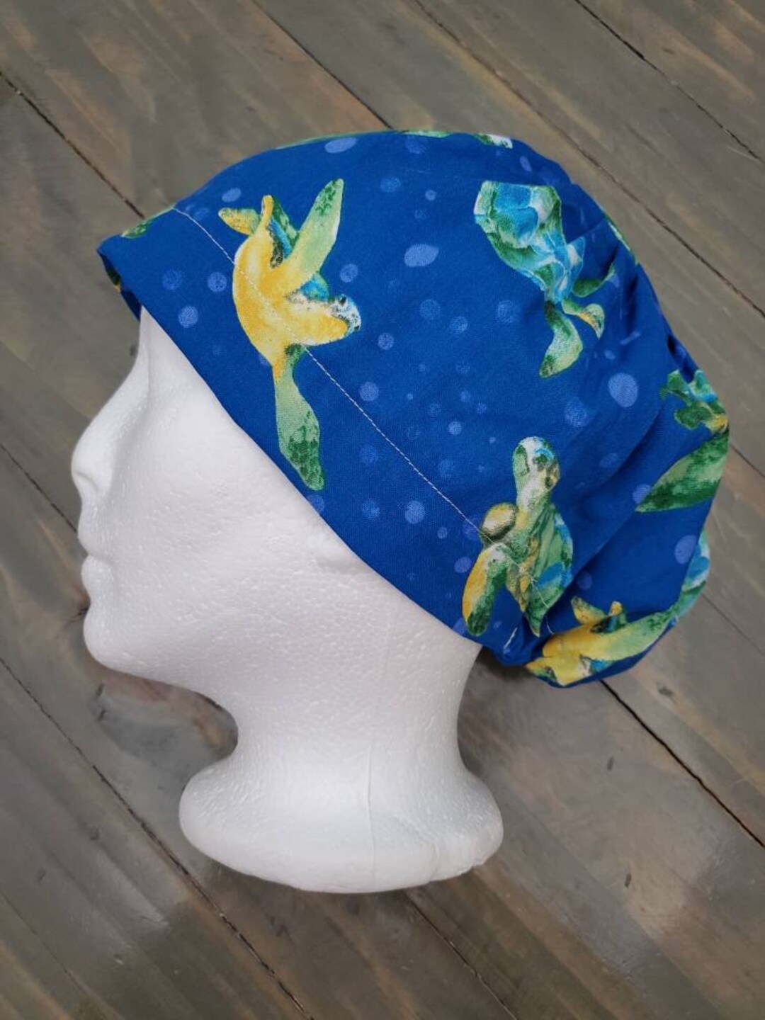Sea Turtles Bouffant/euro Style Surgical/scrub/dental Hat by ...