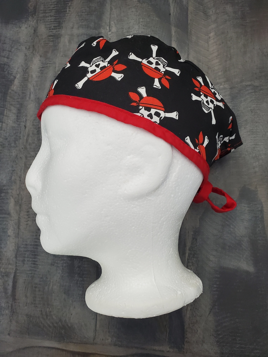 Men's Pirate Surgical/scrub/dental/skull Hat by - Etsy