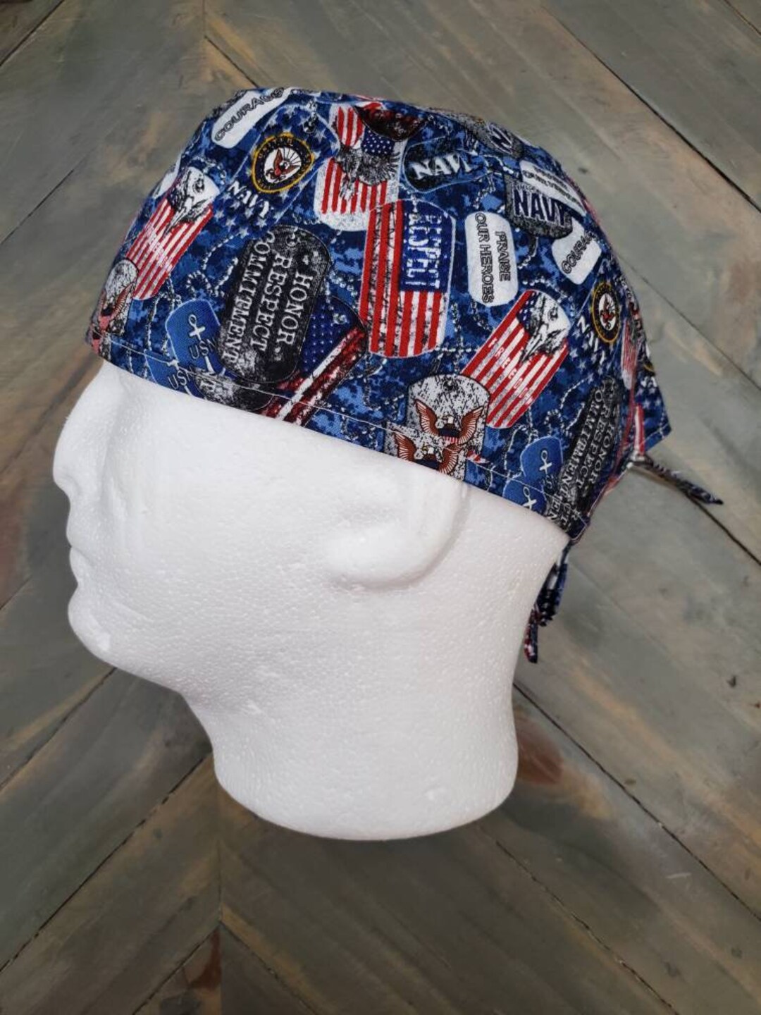 US Navy Surgical/scrub/skull/dental Hat by Carolinadreamsbyjen - Etsy