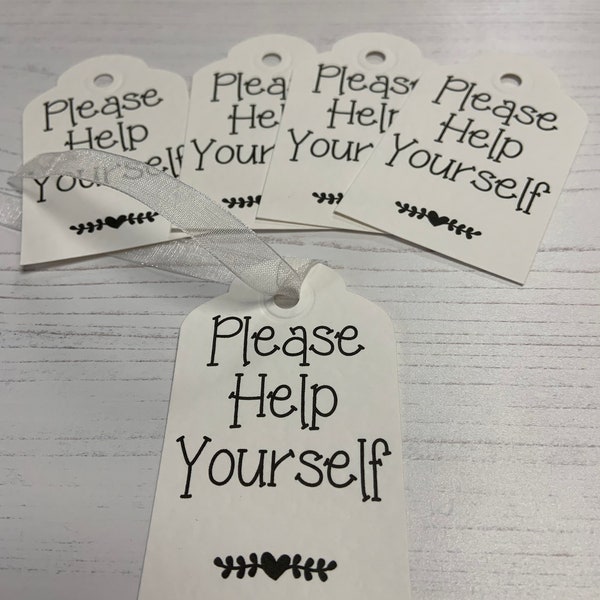 Please Help Yourself - Etsy