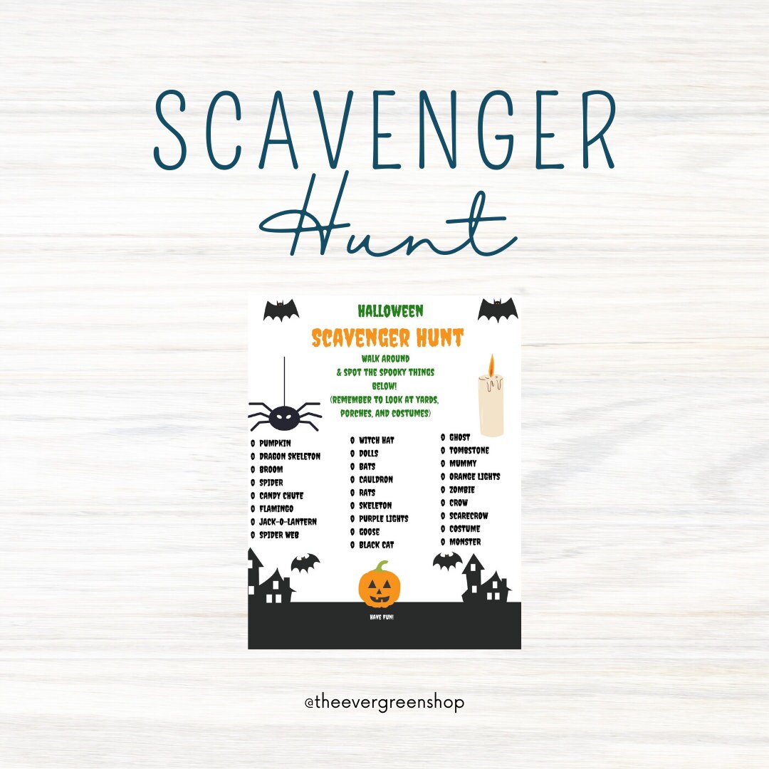 DIGITAL Canva Scavenger Hunt - Etsy