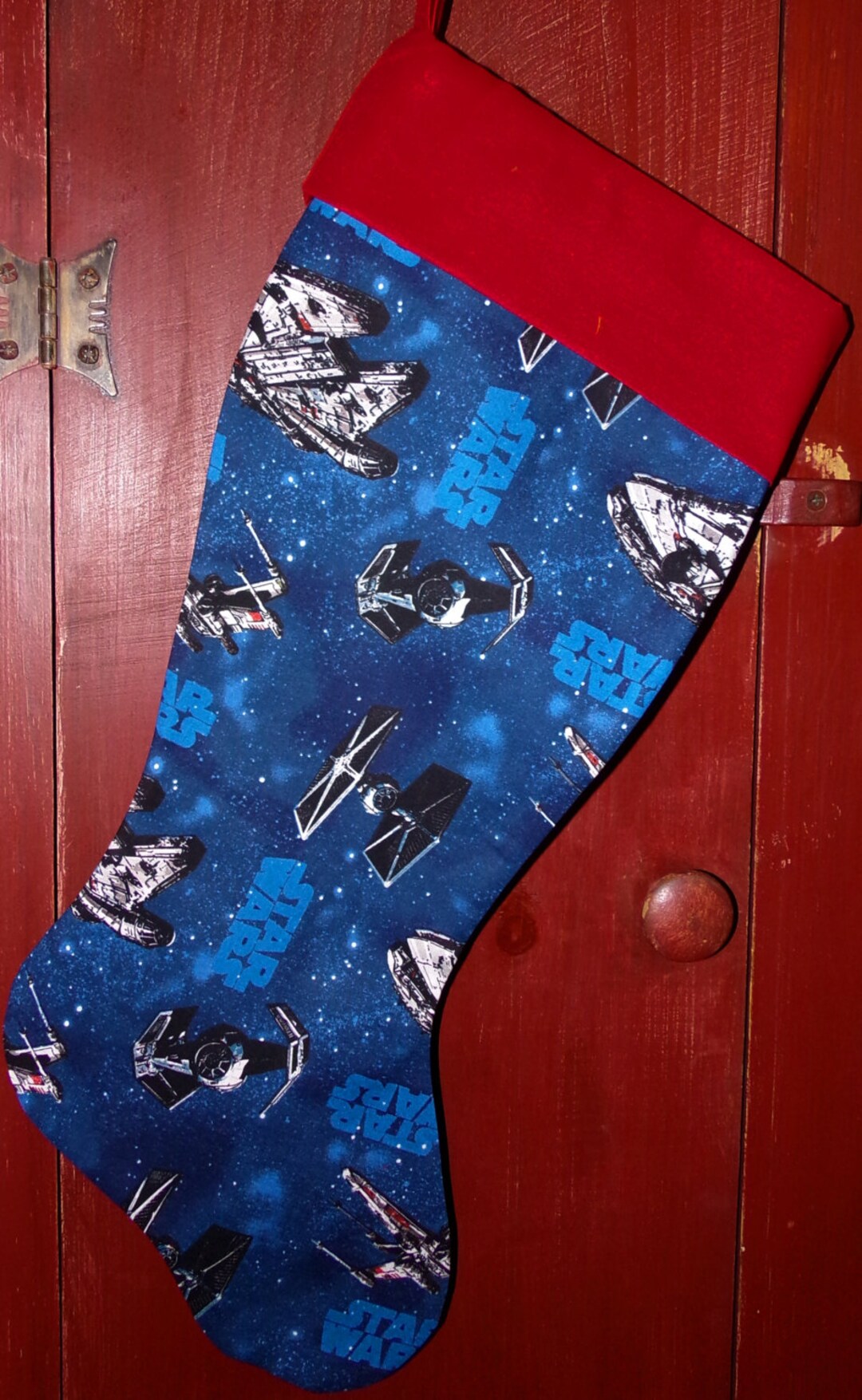 Star Wars Christmas Stocking - Etsy