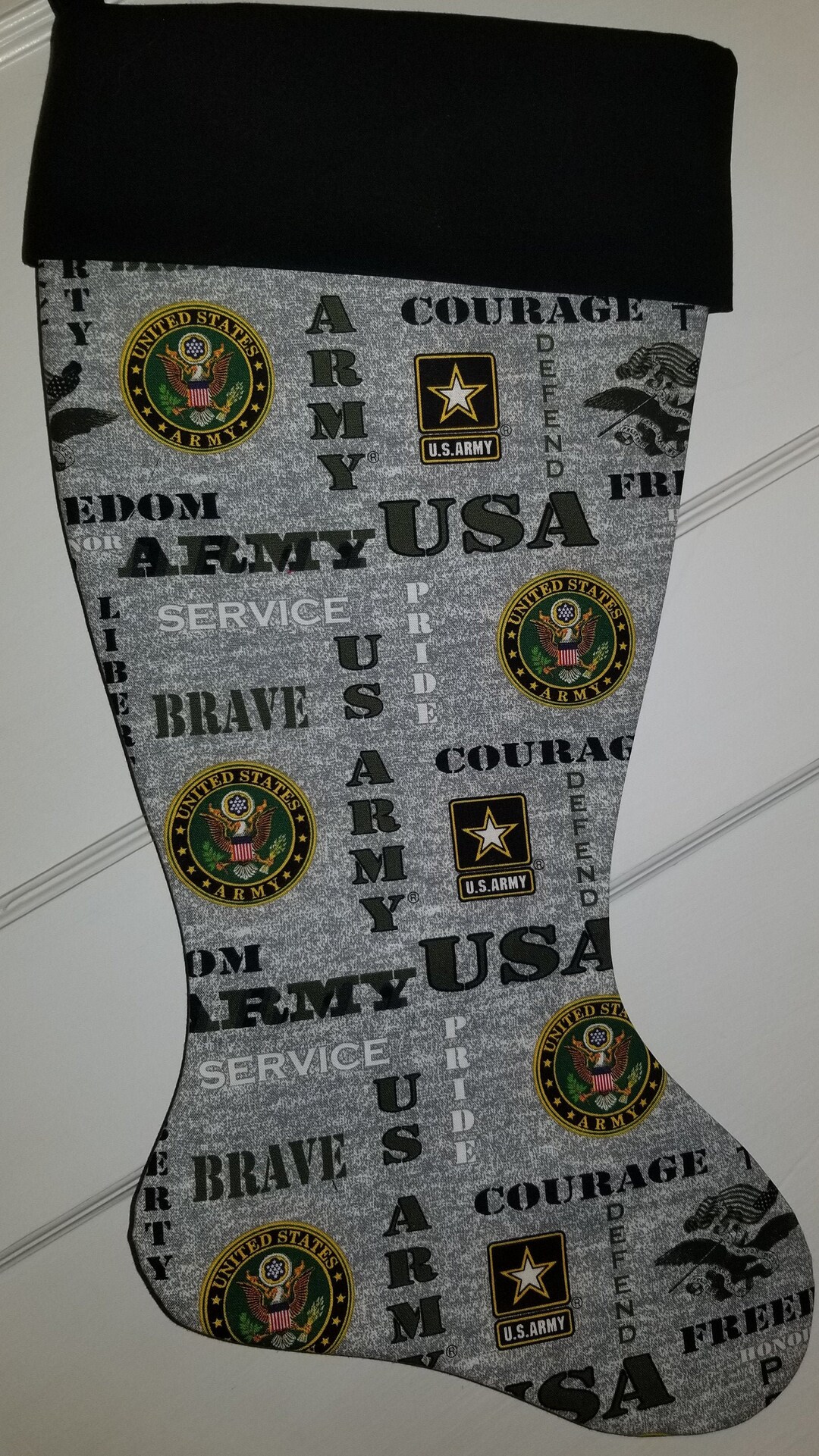 Army Christmas Stocking - Etsy