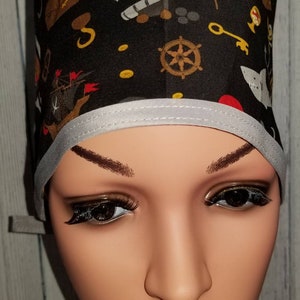 Pirate Surgical Cap - Etsy