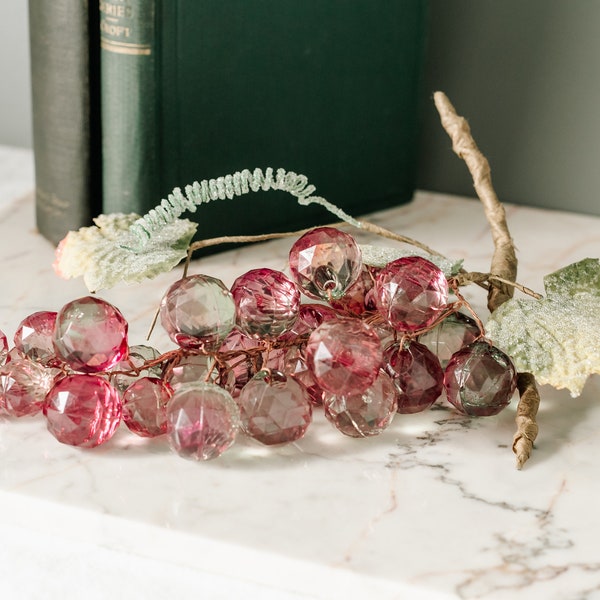 Lucite Grapes - Etsy