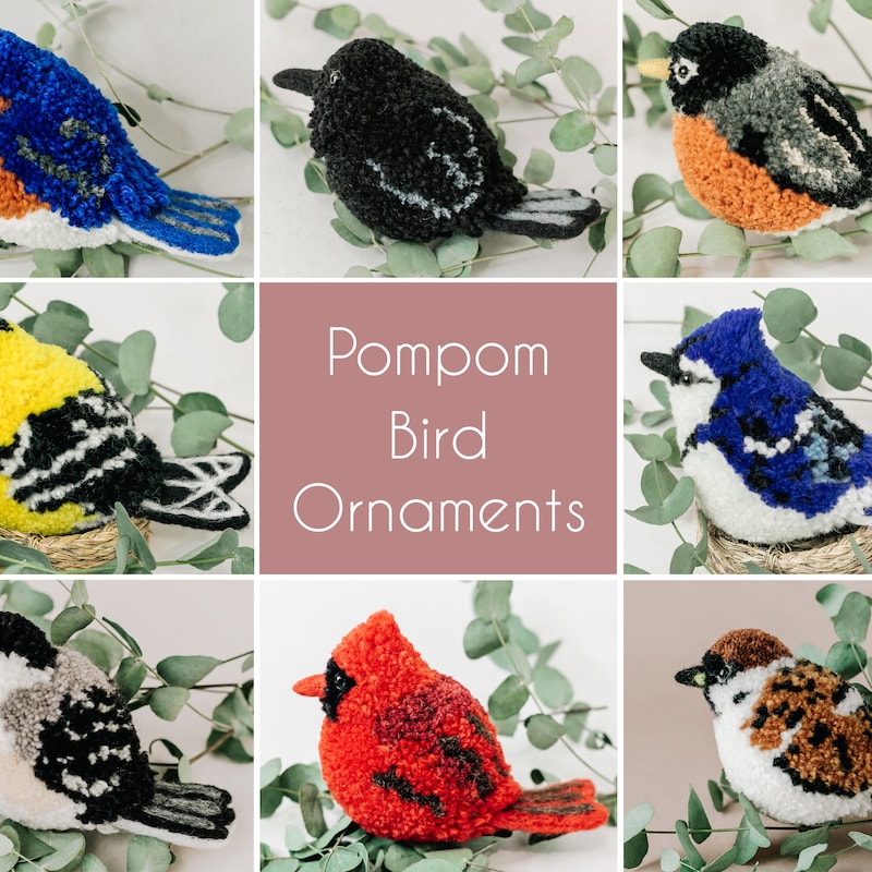Felt Birds - Etsy