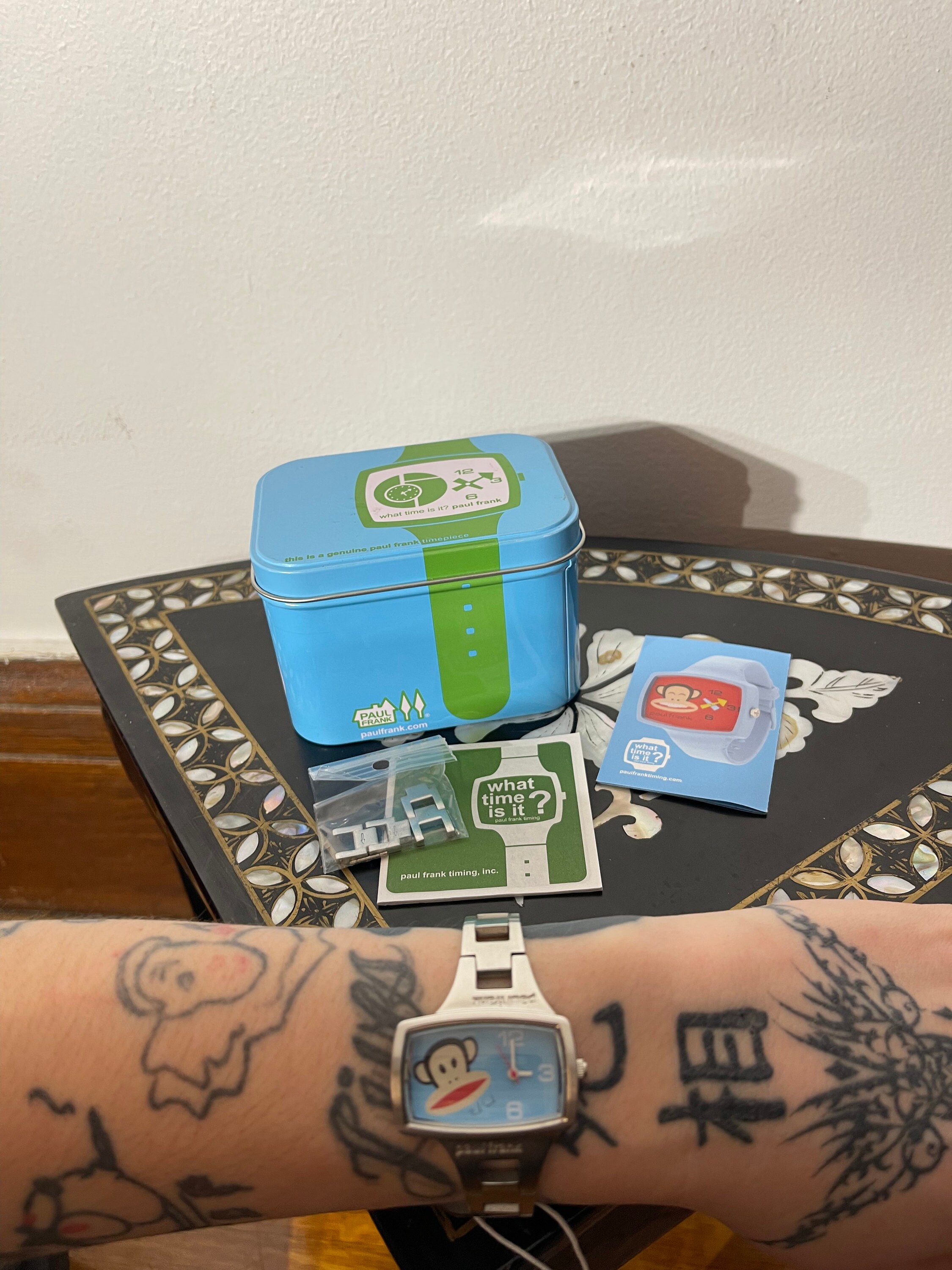 Vintage 00s Julius the Monkey What Time is It Watch by Paul Frank ...