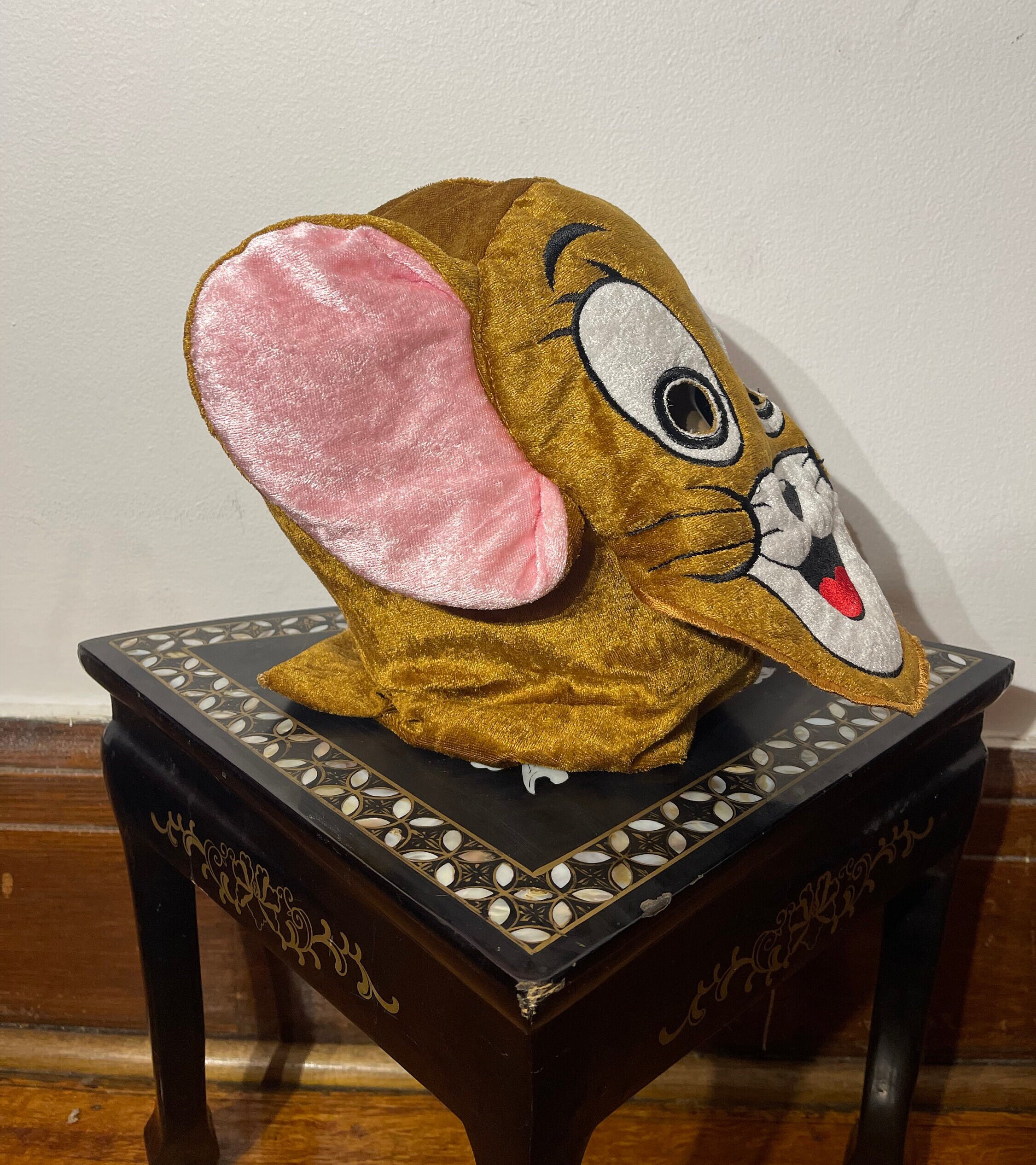 Vtg 90s Tom & Jerry / Jerry the Mouse Pull Over Velvet Mask - Etsy