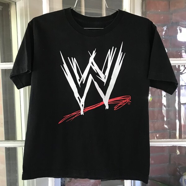 Wwe Logo T Shirt - Etsy