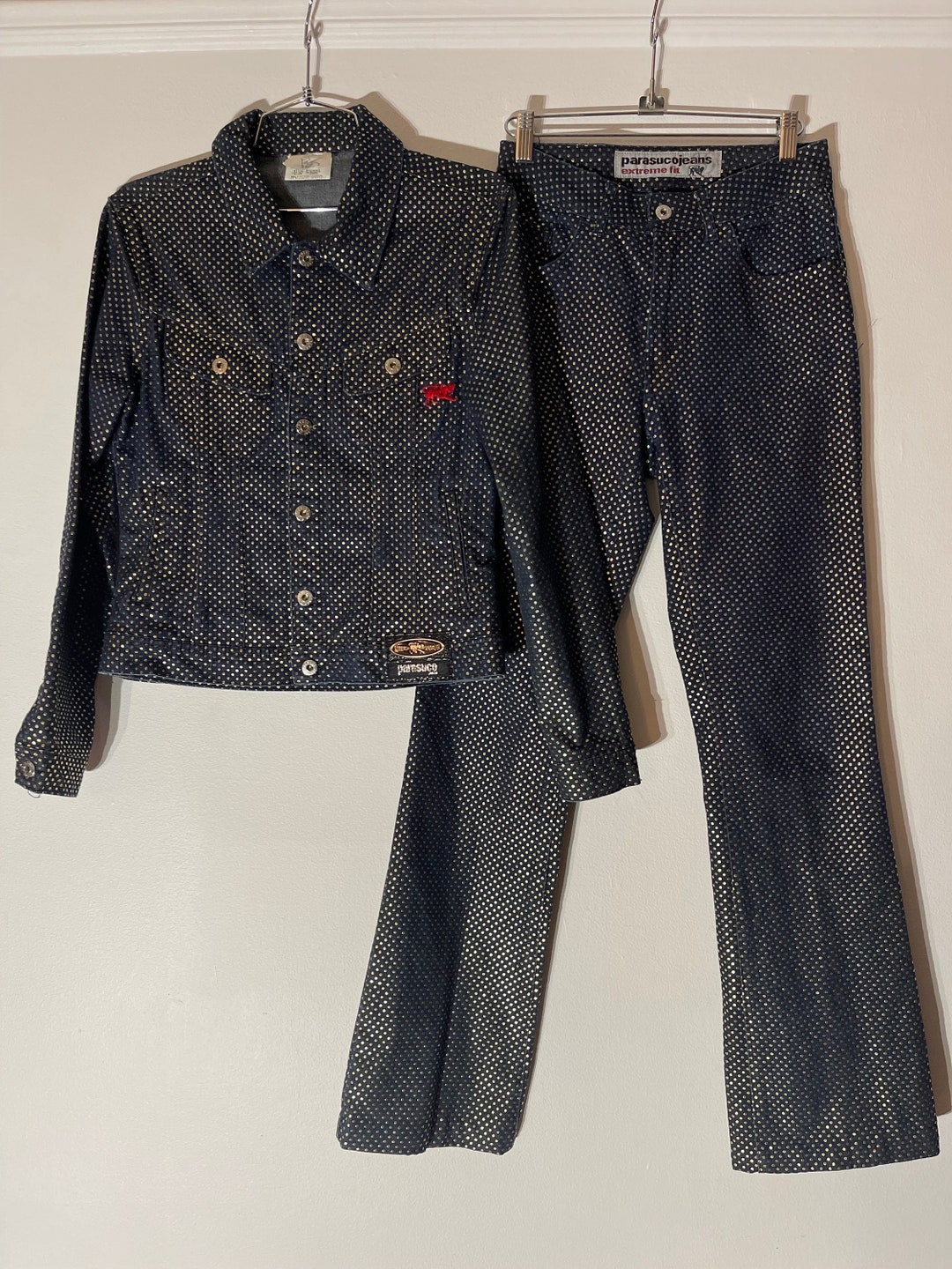 Vtg Extremly Rare Early 00s PARASUCO Extreme Fit Two Piece Outfit Set ...