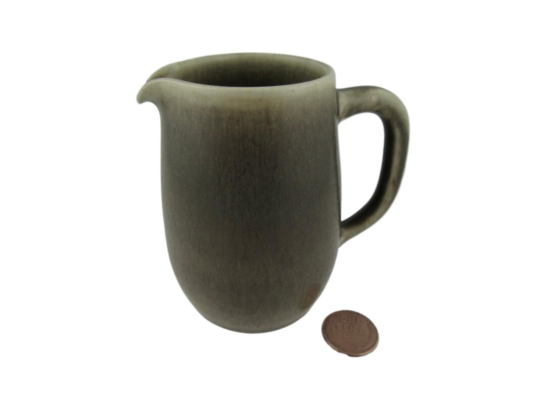 1960's Danish Palshus Pottery Creamer, Haresfur Glaze, Designer per ...