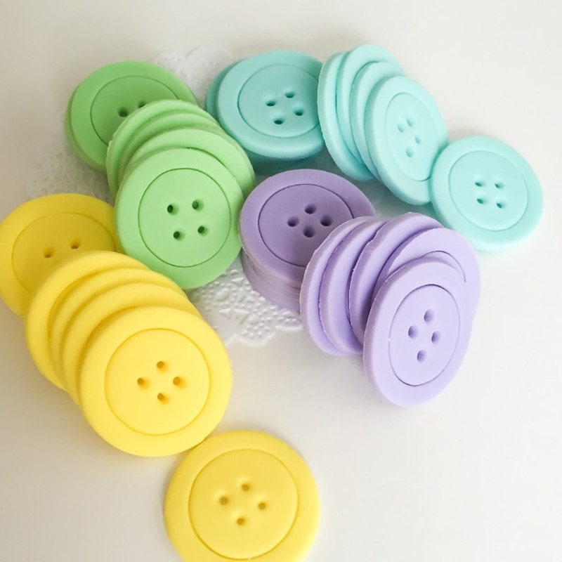 Pastel Buttons - Etsy