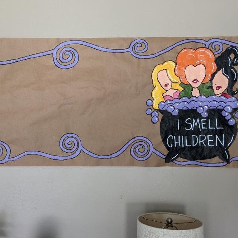 Hand Painted Banner - Etsy