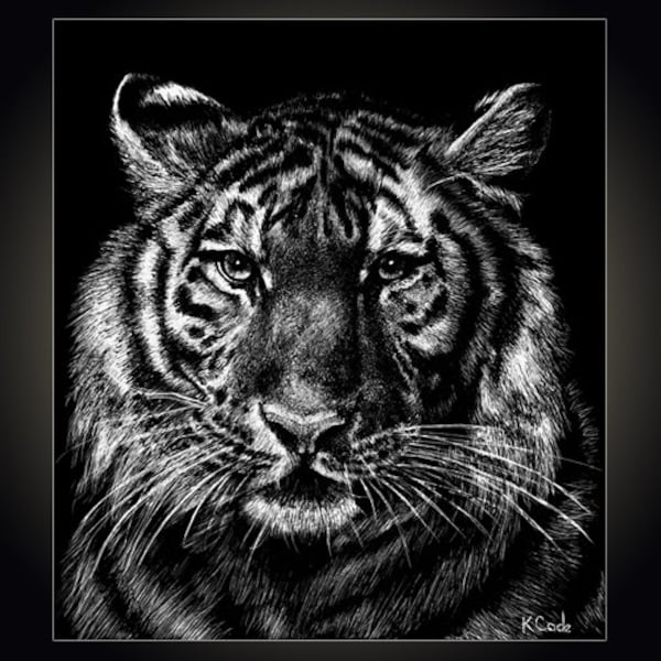 Scratchboard Art - Etsy Canada