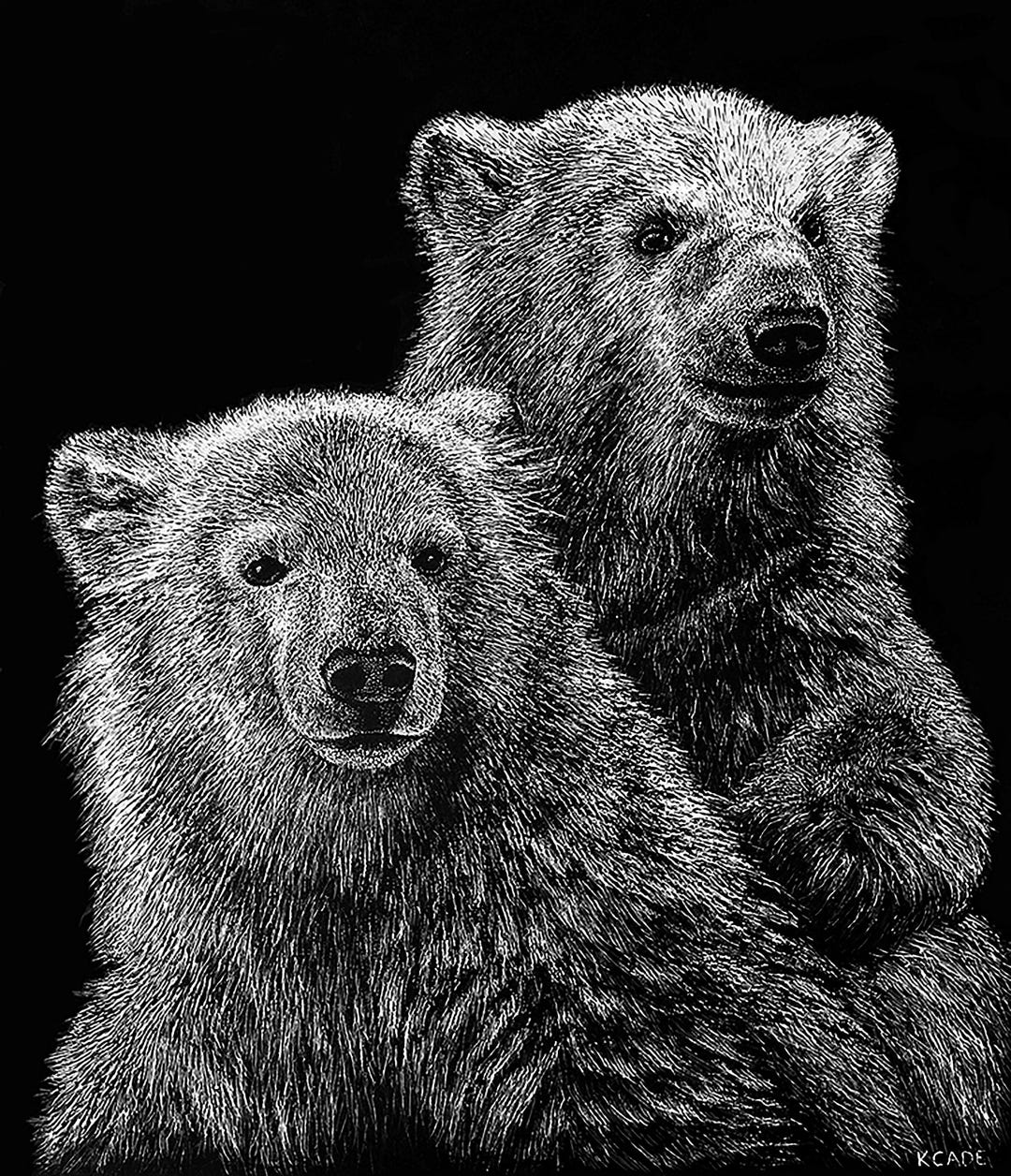 Baby Bears Lithograph Print: Signed & Numbered Limited Edition - Etsy
