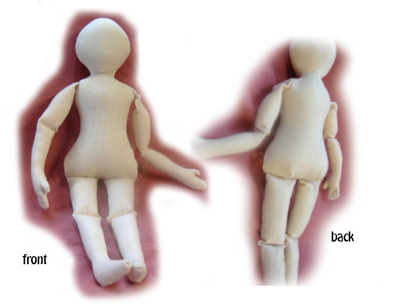 Antique, Vintage Style 12 Cloth Doll Pattern... as Digital Download - Etsy