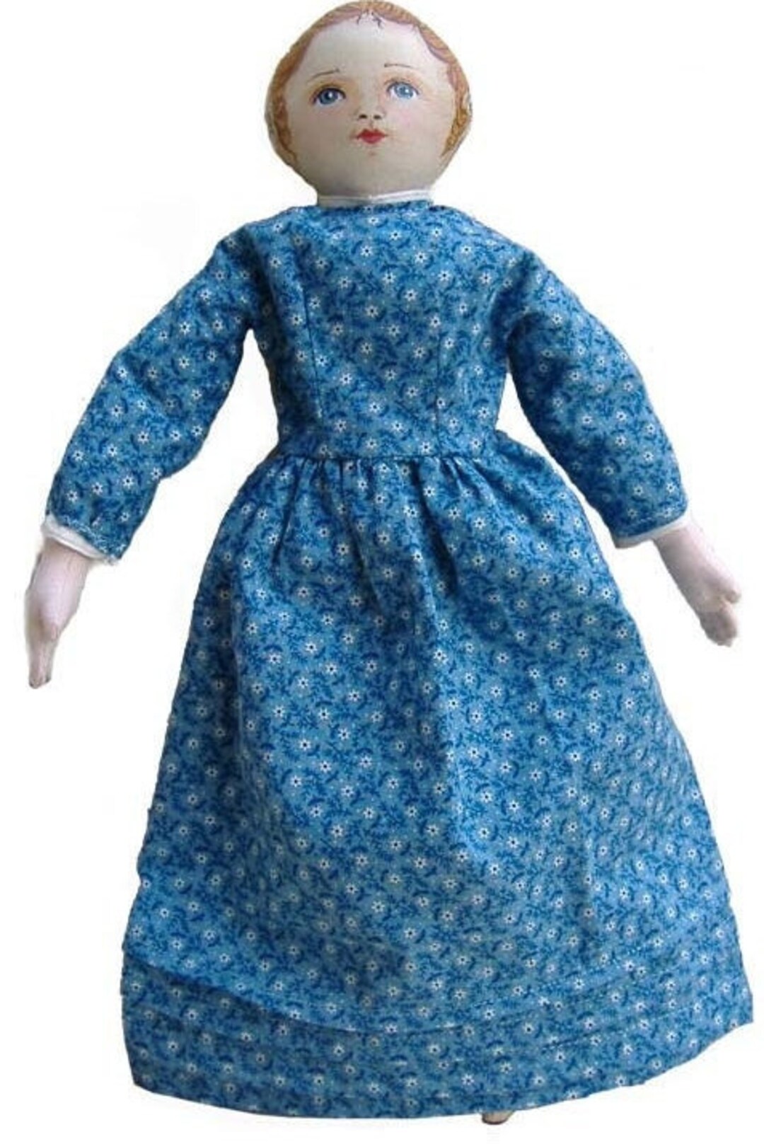 Antique, Vintage Style 12 " Cloth Doll Pattern. Lily Grace.. as Digital ...