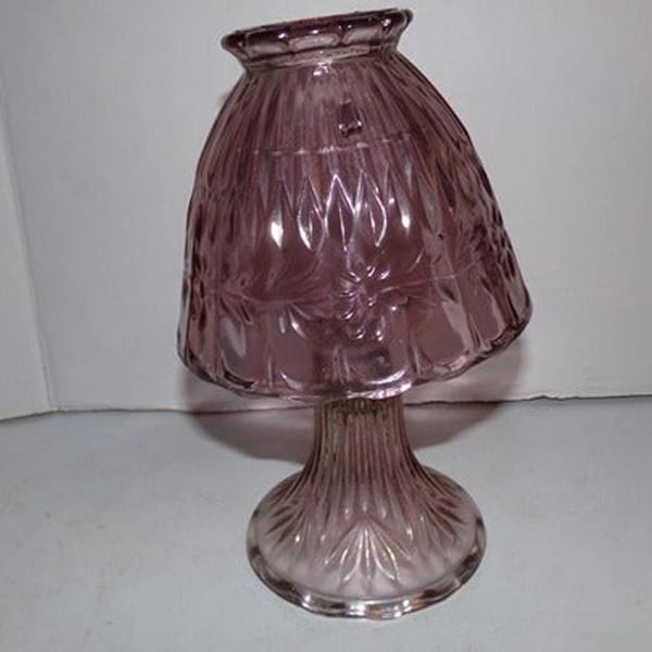 Fenton Purple Fairy Lamp - Etsy