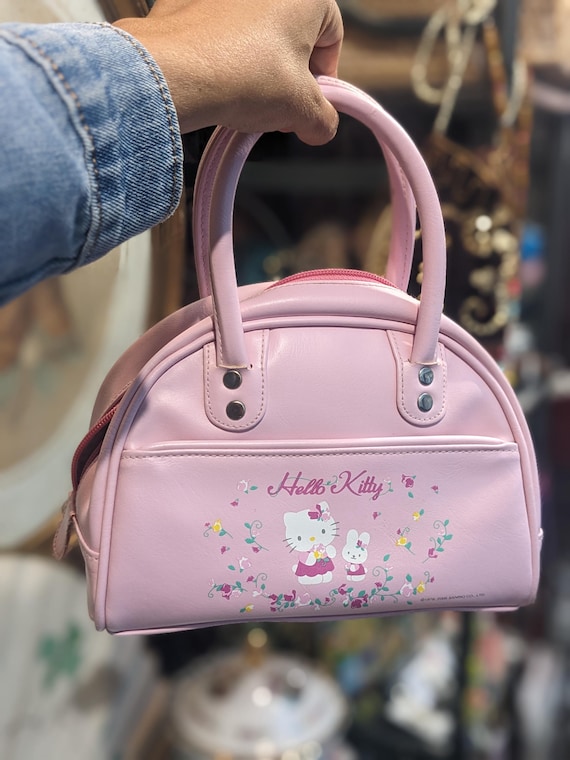 Hello Kitty Duffel Bag Purse Sanrio // Pink handbag - Gem