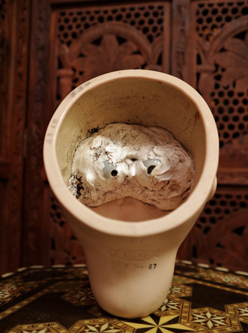 Vintage Reproduction Porcelain Head Doll FG // Francoise | Etsy