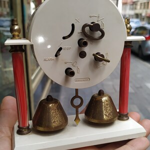 Kaiser Ornamental Mantel Alarm Clock // Western Germany Circa 1955 - Etsy