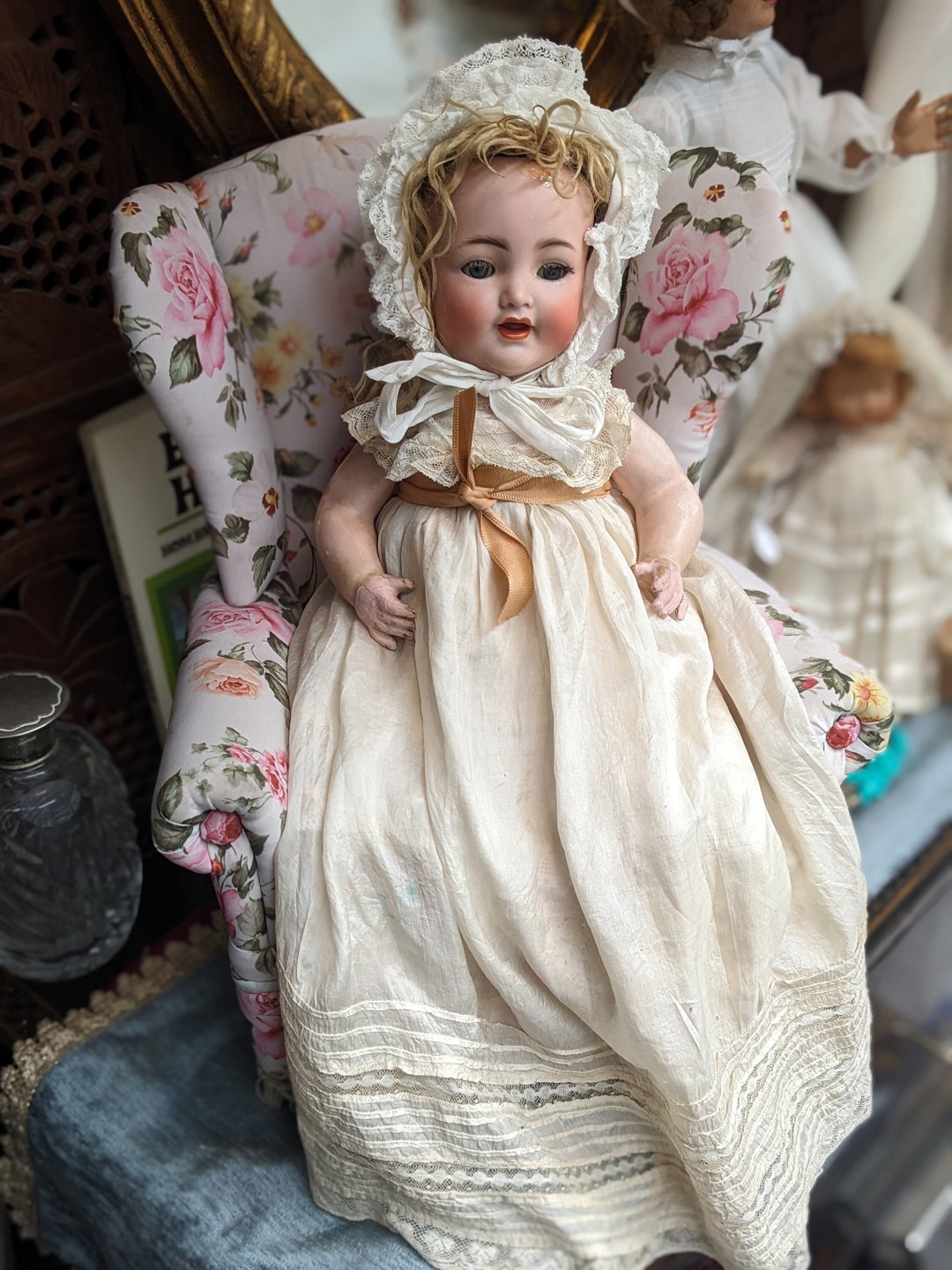 Large K*R Simon & Halbig 126 Character Baby With Clothes // Antique ...