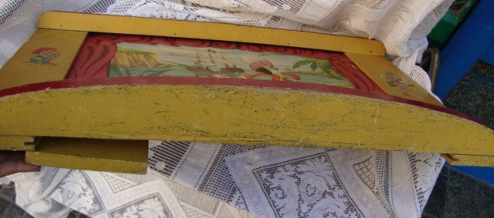 Vintage Puppet Spanish Theatre 1940s Disney Handmade Wooden | Etsy