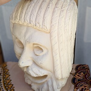 Vintage Face Antique Plaster Sculpture / Decorative Plaster/ Mask ...
