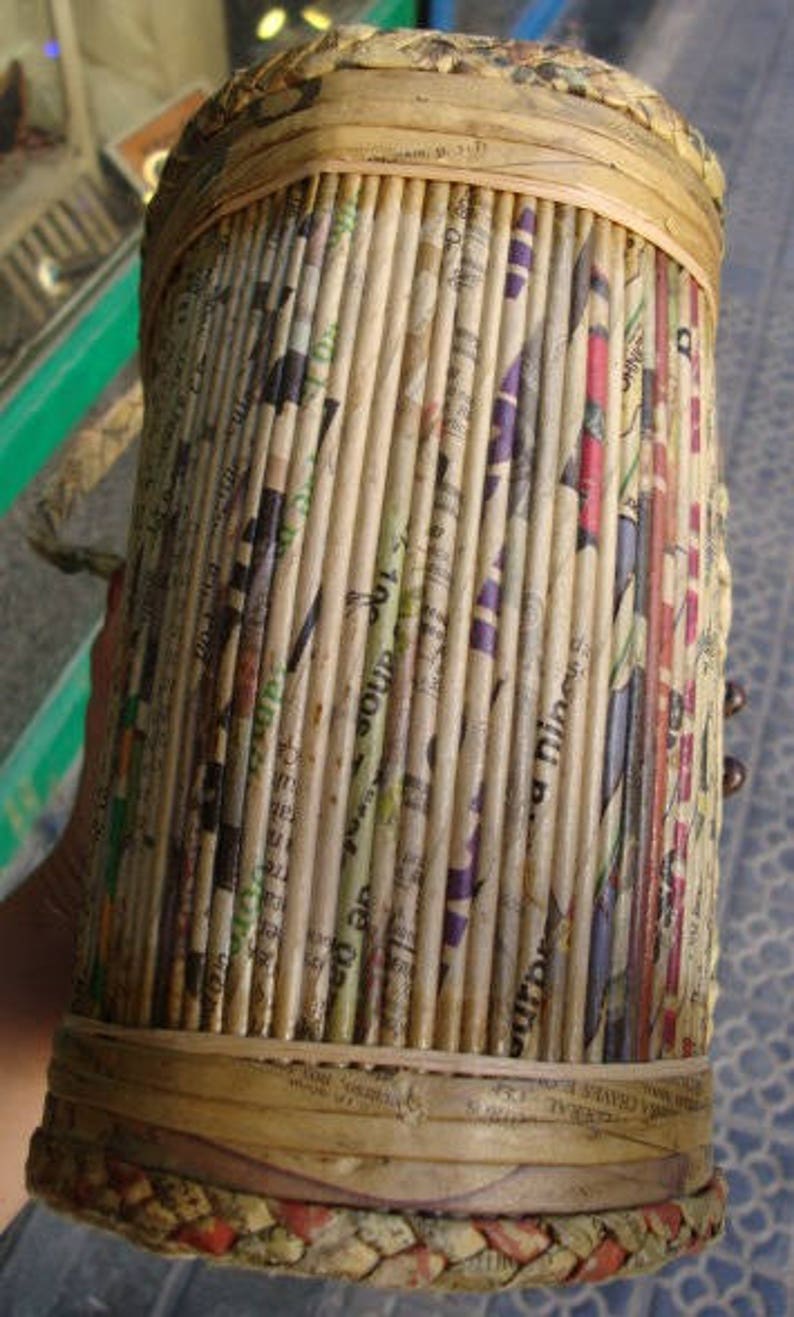 Vintage Bag Handmade by Paper / Craft Bag / Ethnic Bag Vintage ...