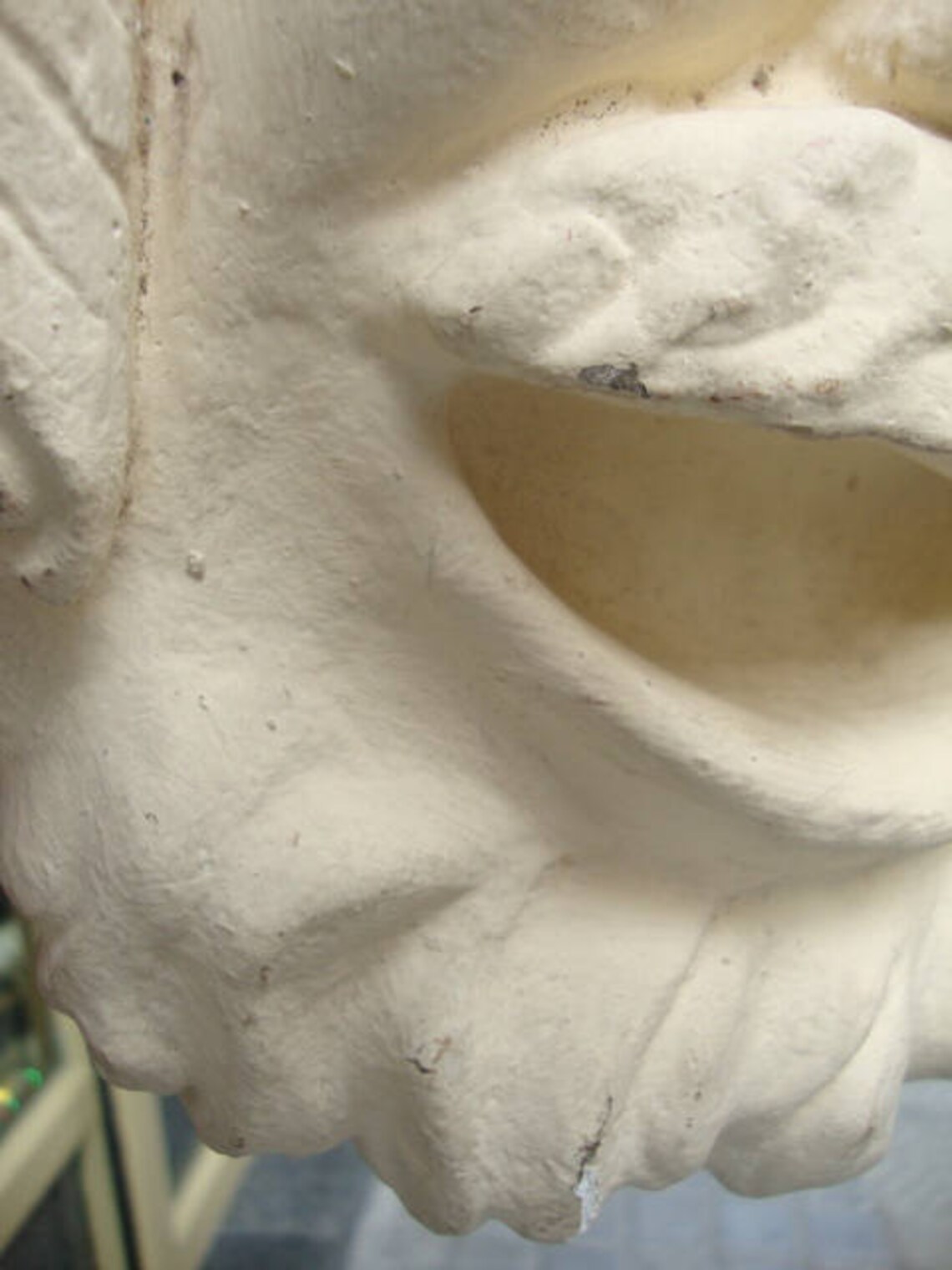 Vintage Face Antique Plaster Sculpture / Decorative Plaster/ | Etsy