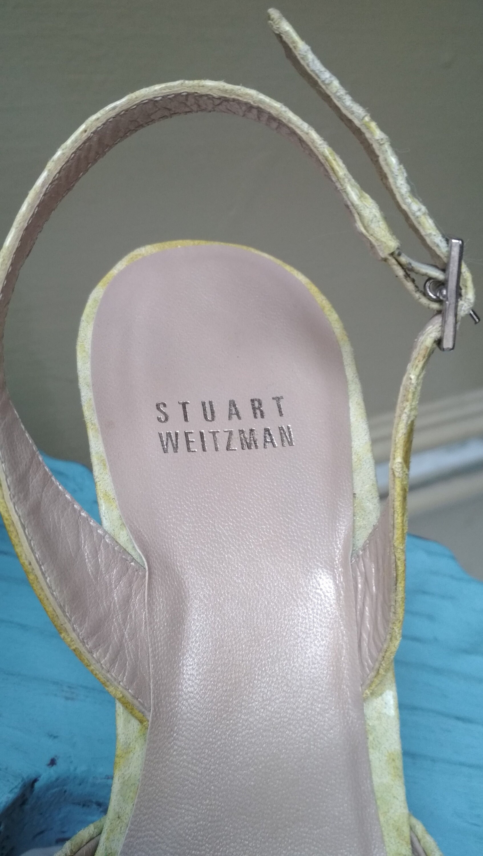 Vintage Stuart Weitzman Shoes / Vintage Snake Elegant Shoes / Patent ...