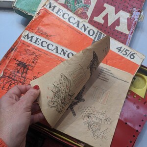 Lot Meccano Parts Meccano Engine Meccano 1 2 and 3 // Vintage - Etsy