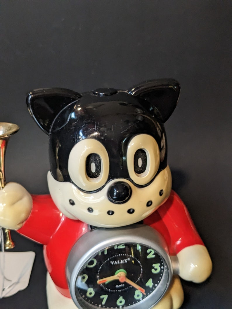 Norakuro Red and Black Cat Alarm Clock // Anime Vintage Rare - Etsy