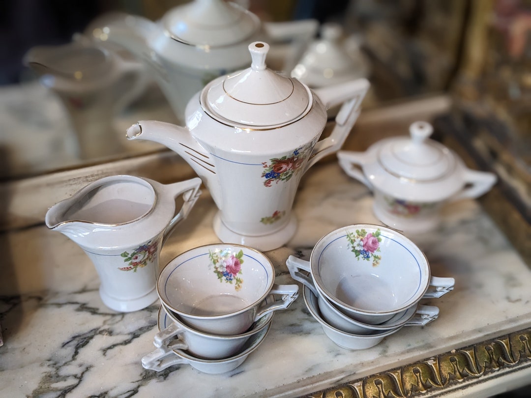Vintage German Jäger Luxury Tea or Coffee Set Set Porcelain Made in ...