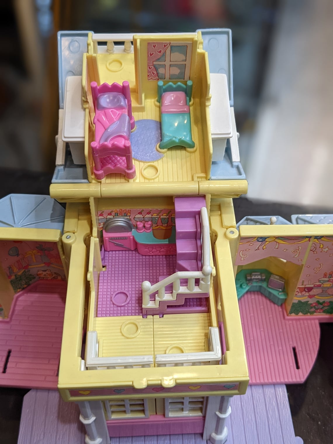 1995 Polly Pocket Vintage Clubhouse Aka Pop-up Party House - Etsy