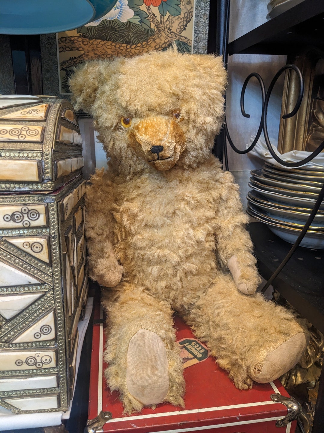 Antiqueteddy Bear // Old Bear Collectors / Retro Toy // Collectible ...