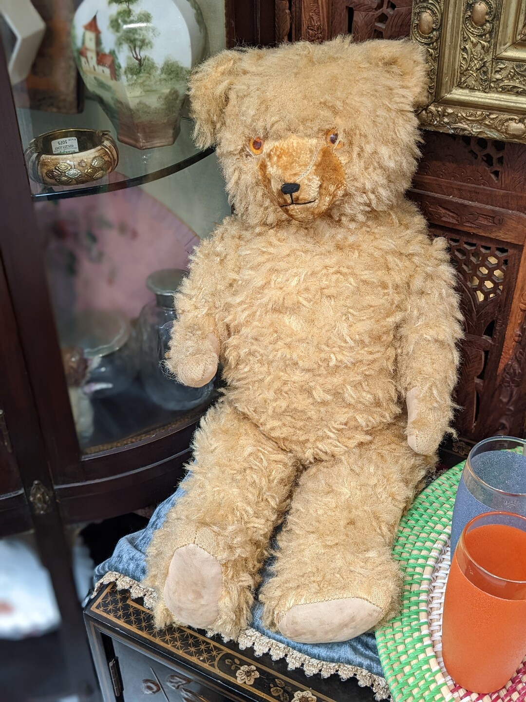 Antiqueteddy Bear // Old Bear Collectors / Retro Toy // - Etsy