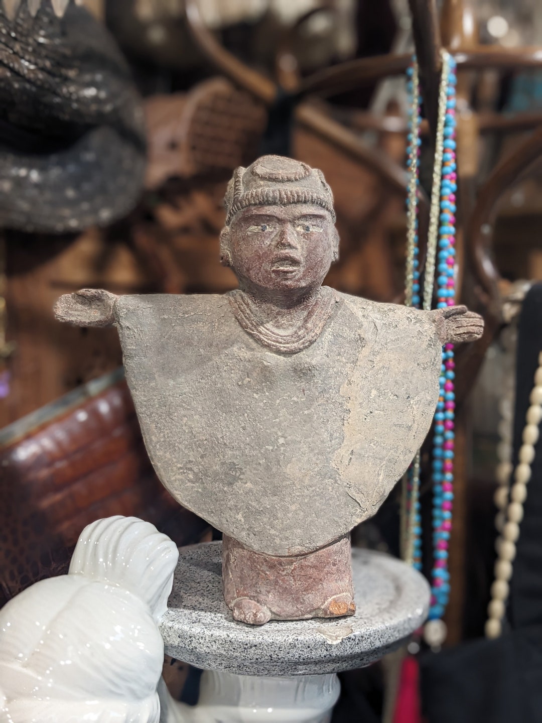 Vintage Mexican Aztec Inca Stone Figurine /mayan Figurines/ Pre ...