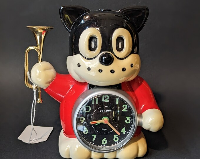 Norakuro Red and Black Cat Alarm Clock // Anime Vintage Rare Working - Etsy