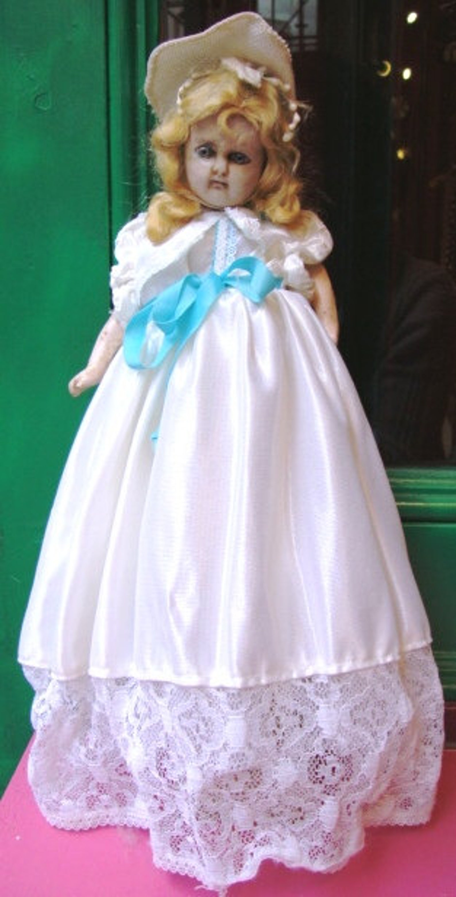 Antique Wax Doll and Composition With Clothing | Etsy