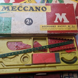 Lot Meccano Parts Meccano Engine Meccano 1 2 and 3 // Vintage - Etsy