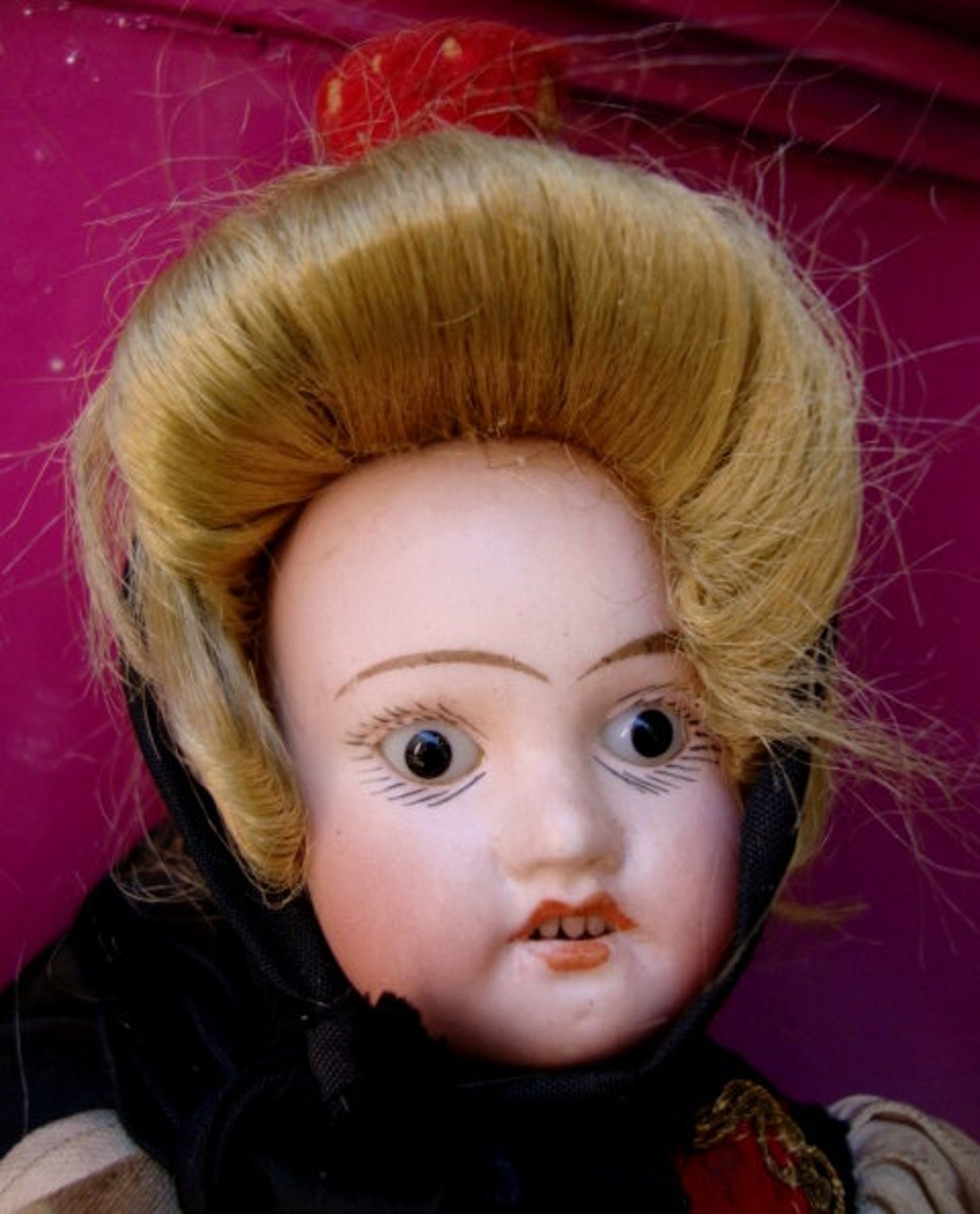 Antique Bisque and Composite Doll Marked DEP R/A 14/= - Etsy