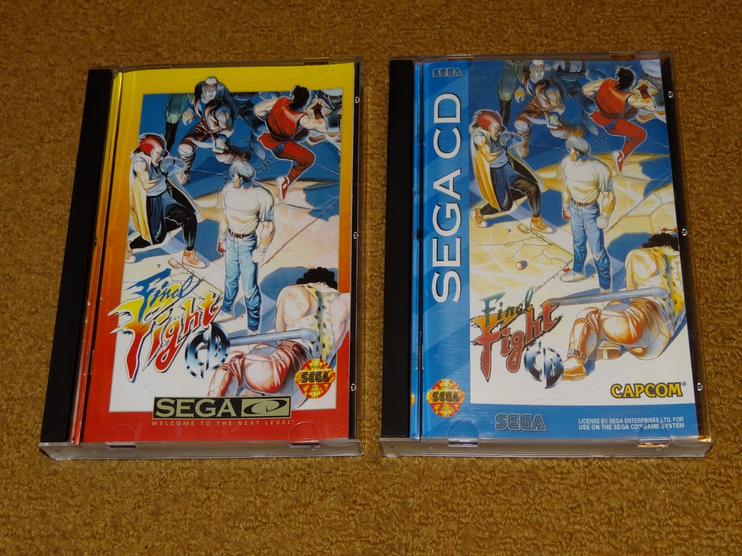 Custom Printed Sega CD Final Fight CD Manual, and Case Insert (select ...