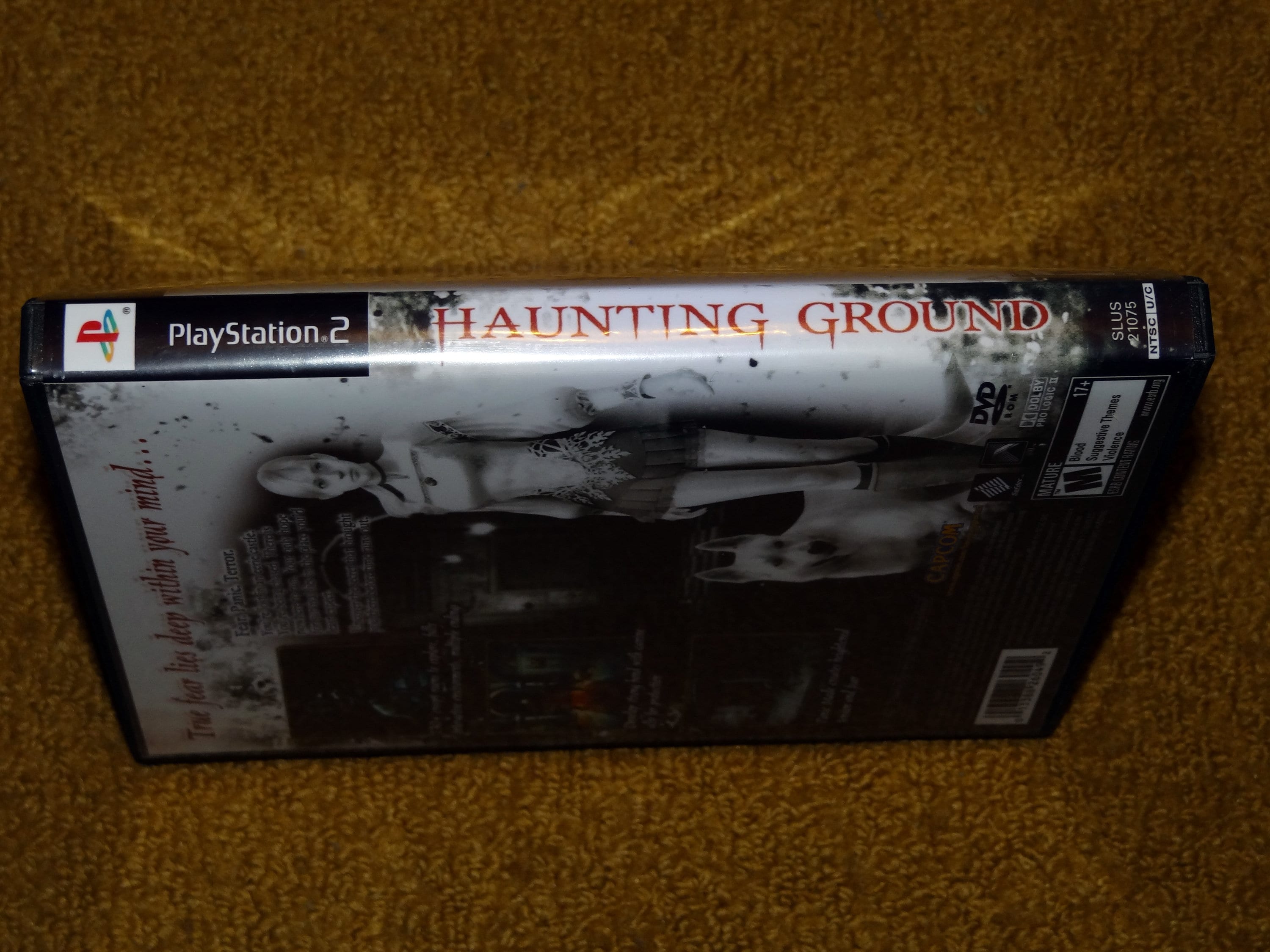 Custom Printed Haunting Ground Playstation 2 Manual, Case Insert and ...