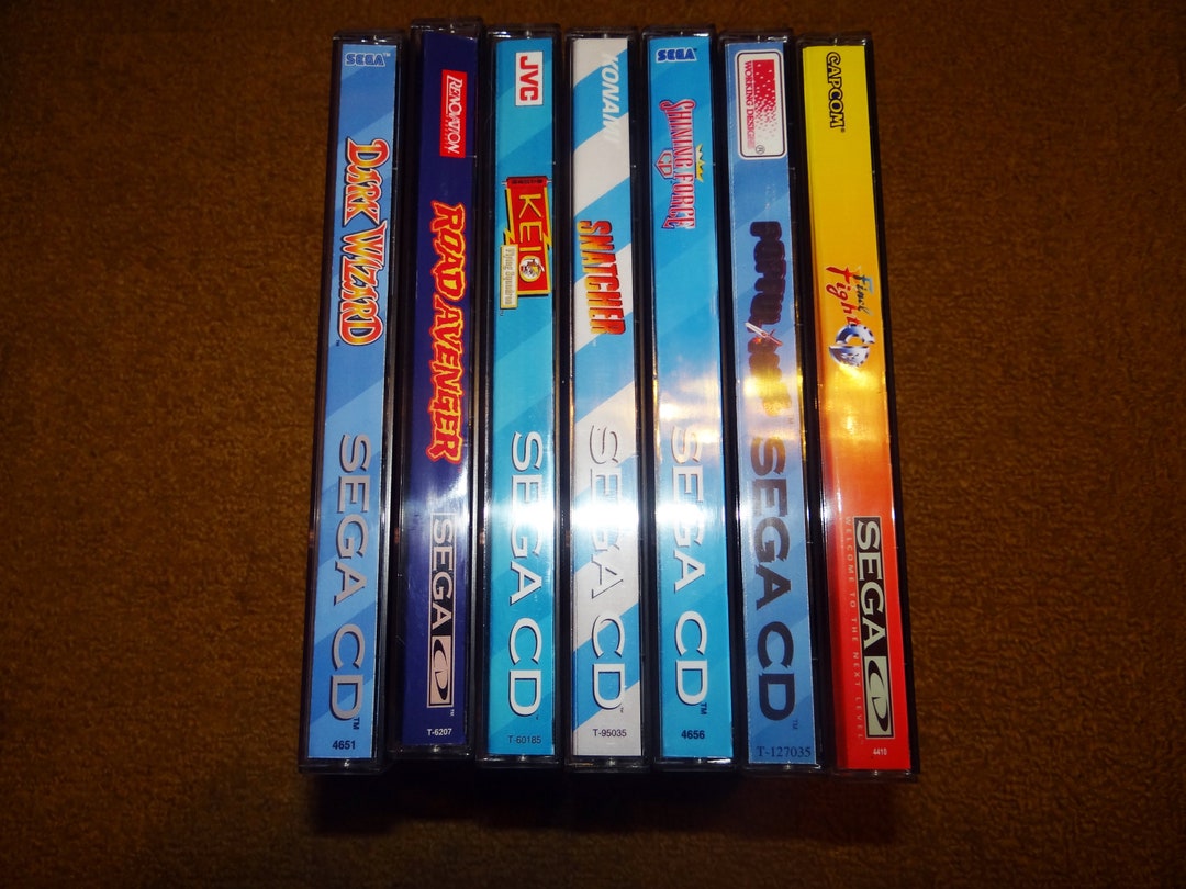 Custom Printed Sega CD Reprinted Manuals and Case Art *message for Game ...