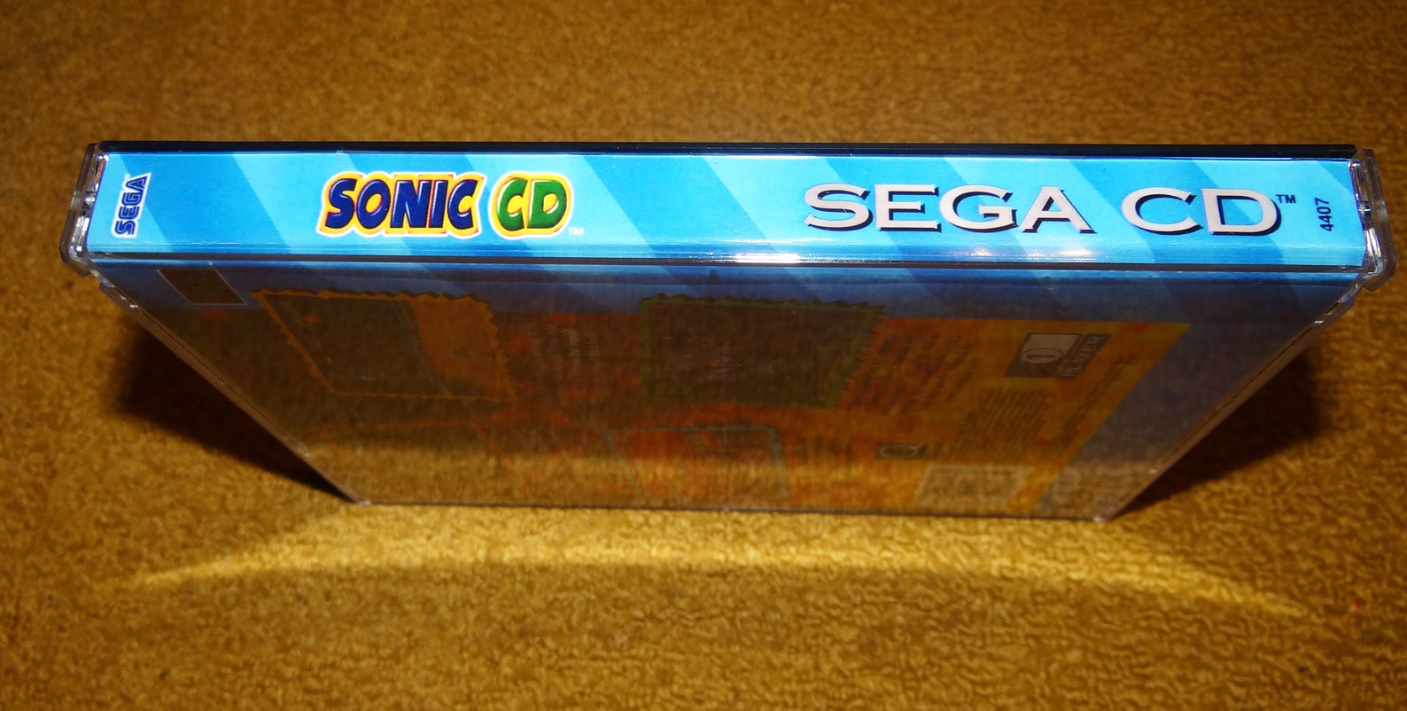 Custom Printed Sonic CD Sega CD Manual, & Case Insert (see Variations ...