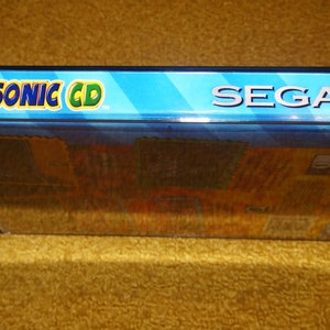 Custom Printed Sonic CD Sega CD Manual, & Case Insert (see Variations ...