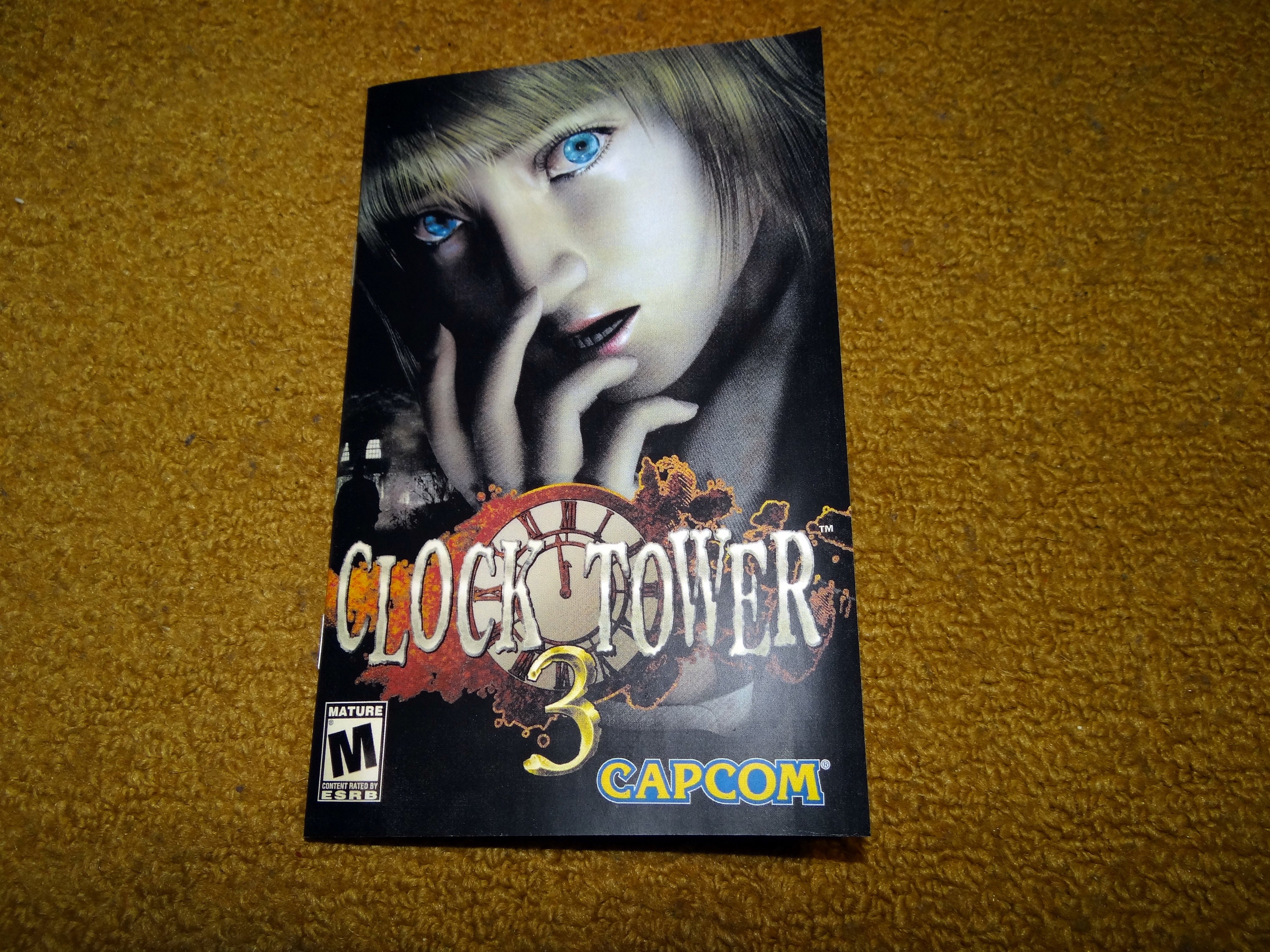Custom Printed Clocktower 3 Playstation 2 Manual Case and - Etsy UK