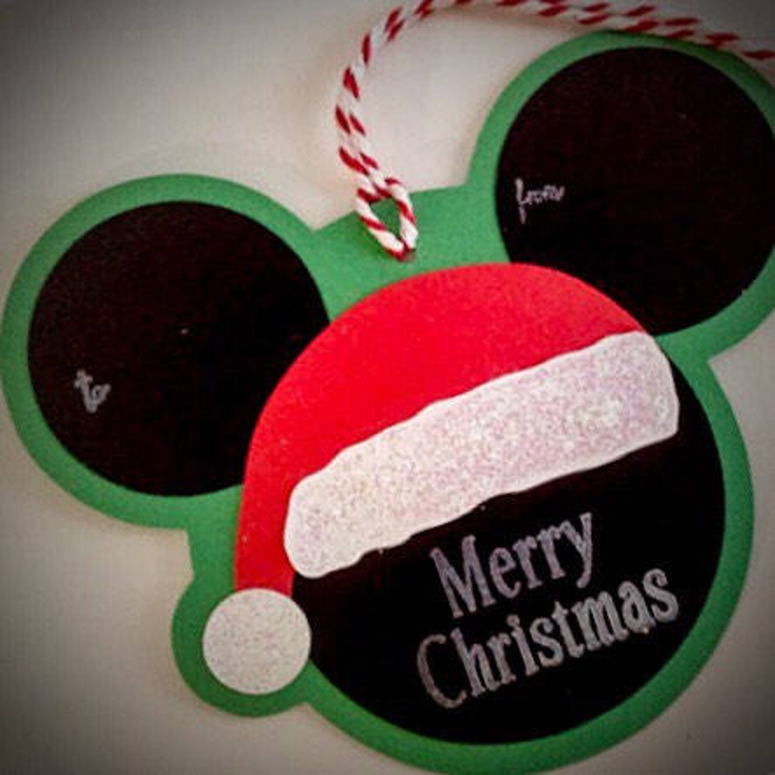 Set of 10 Handmade Walt Disney Mickey Mouse Christmas - Etsy